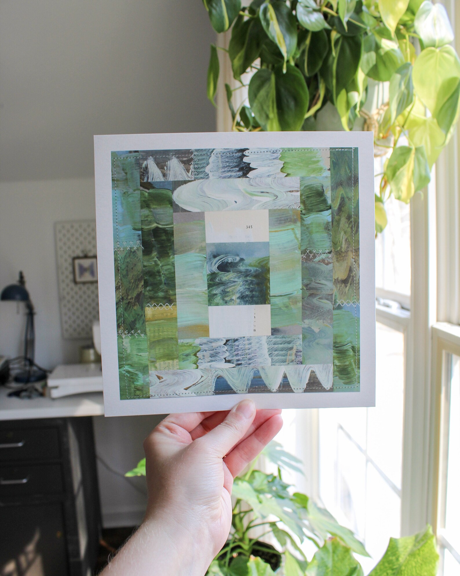 Courthouse Steps Quilt Block Print 8x8 | 6x6 | Giclée Print | Paper ...