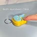 67 Clicky Keychain - Fun Colourful Clicky Keychain - 3D Printed Novelty ...