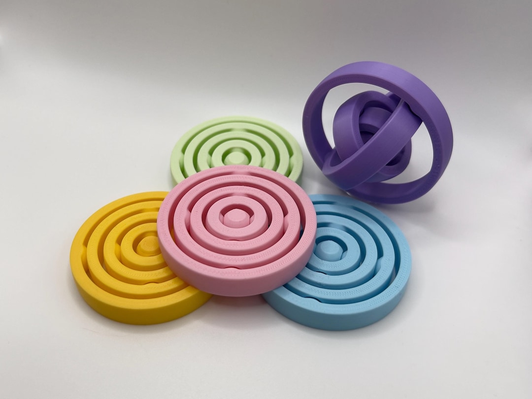 Air Spinner Fidget Toy - Calming Sensory Fidget Toy for Stress Anxiety ...