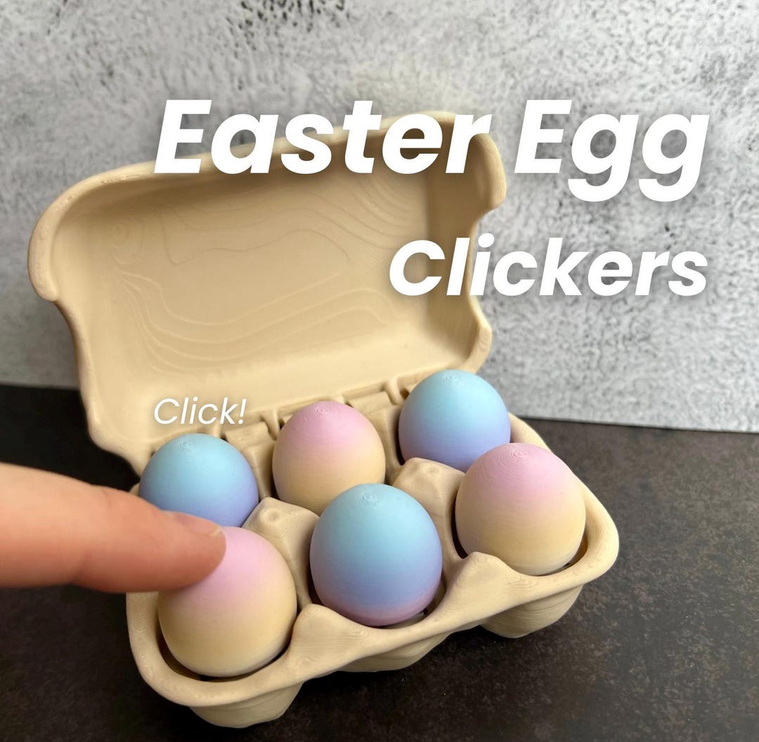 Egg Clickers – Fun Fidget Eggs – Keyboard Switch Clicker – Sensory Desk ...