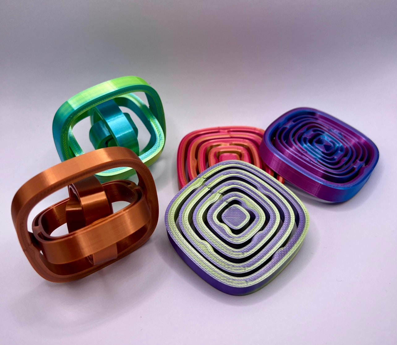 Air Spinner Fidget Toy 3D Printed Gift Calming Sensory - Etsy UK