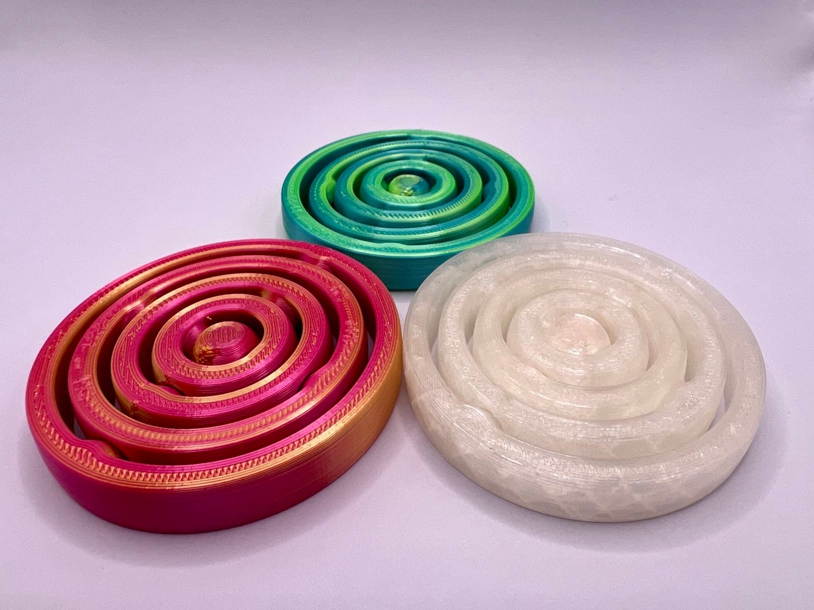 Round Air Spinner Fidget Toy 3D Printed Gift Calming Sensory Toy - Etsy