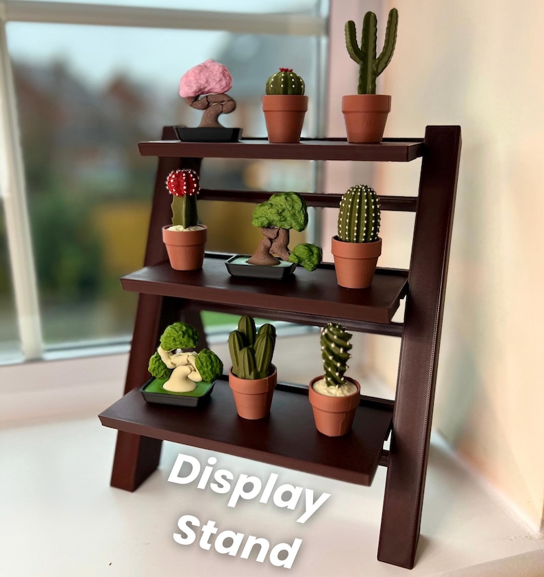 Display Stand - 3 Tier Small Display Stand - Home Decor - 3D Printed ...