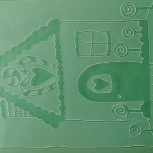Sizzix Ellison Embossing Folder Gingerbread House, Handmade Christmas ...