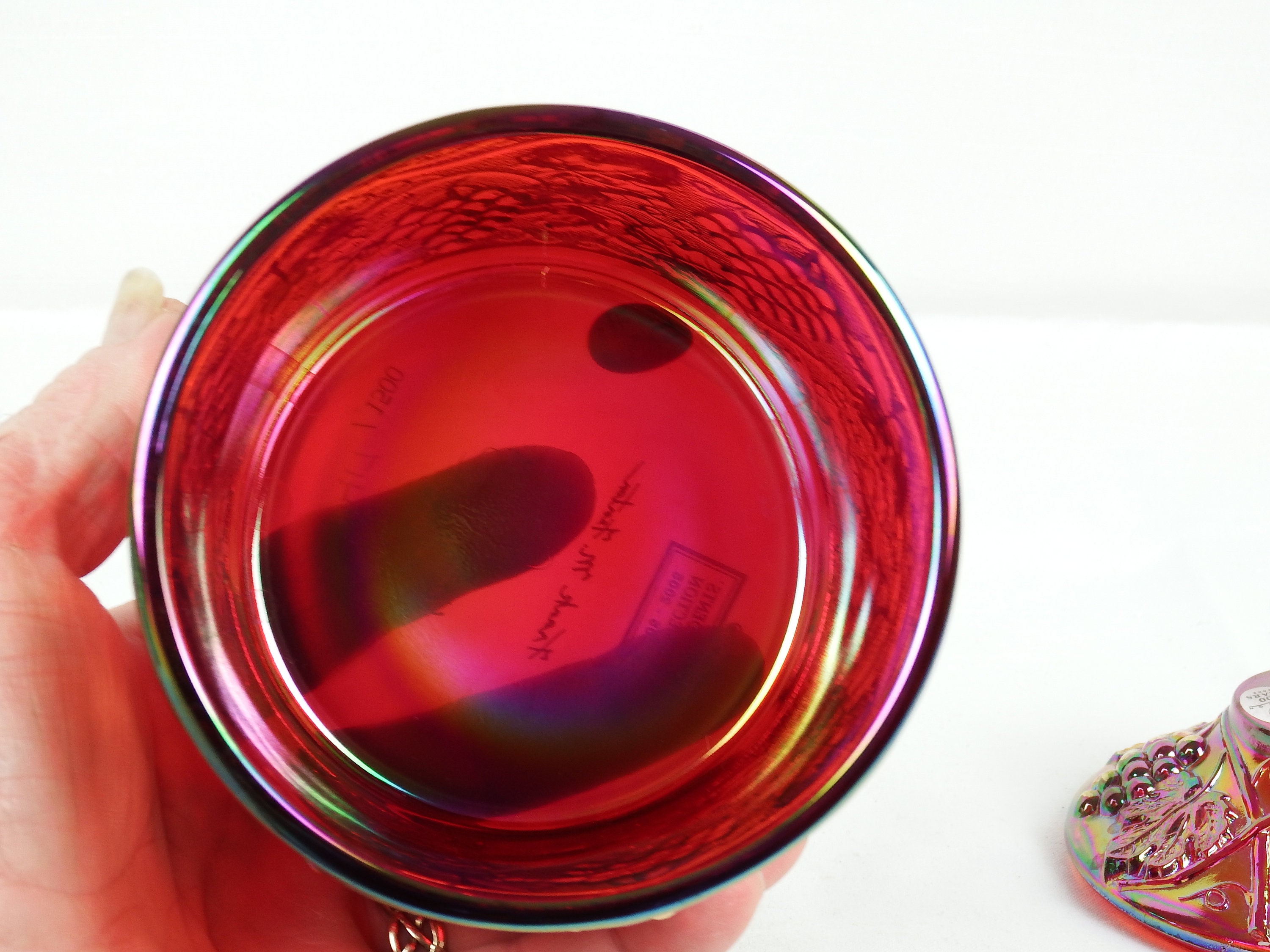 Fenton Art Glass 1905-2005 President's Collection Limited Edition 417/ ...