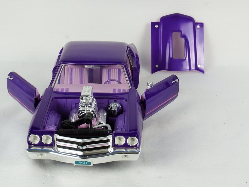 1970 Purple Chevrolet Chevelle SS Blown 454 Due-cast Car Made by the ...