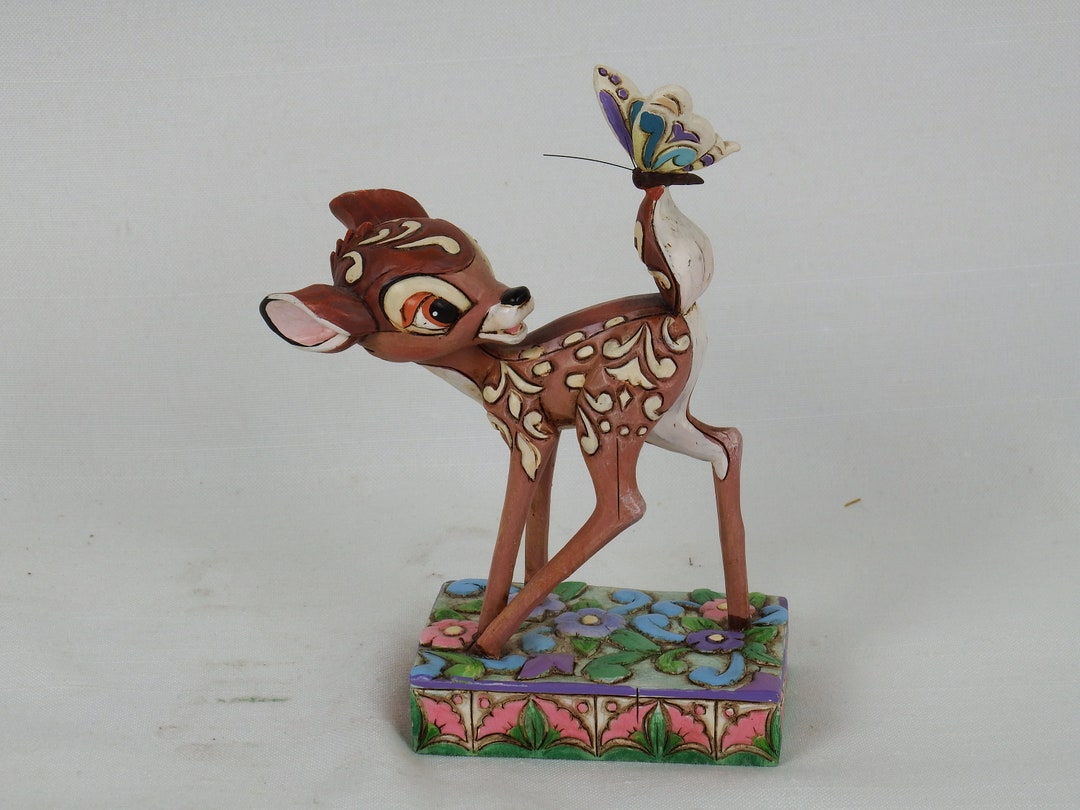 Jim Shore Disney Traditions Walt Disney Showcase RARE Bambi and ...