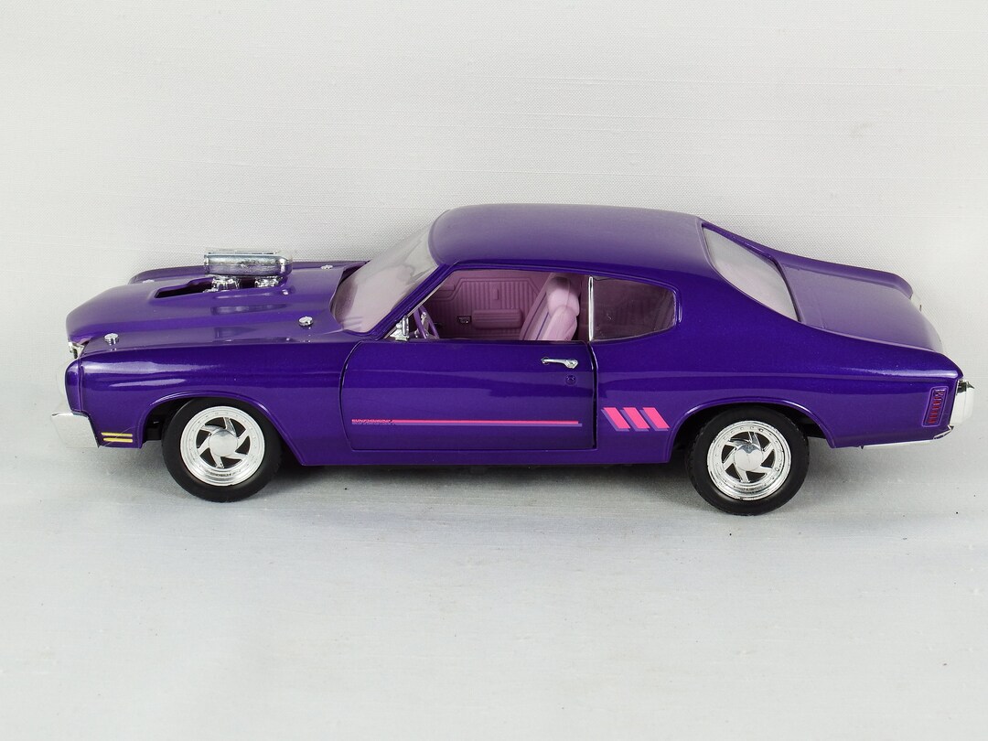 1970 Purple Chevrolet Chevelle SS Blown 454 Due-cast Car Made by the ...