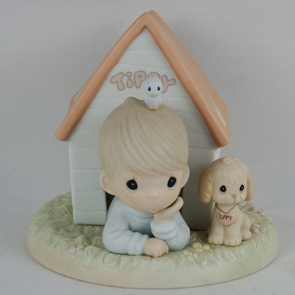 Precious Moments Bear and Bee Figurine, Porcelain Figurine, Home Decor ...