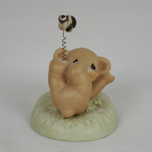 Precious Moments Bear and Bee Figurine, Porcelain Figurine, Home Decor ...