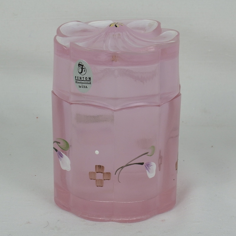 Fenton Glass Box With Lid - Etsy