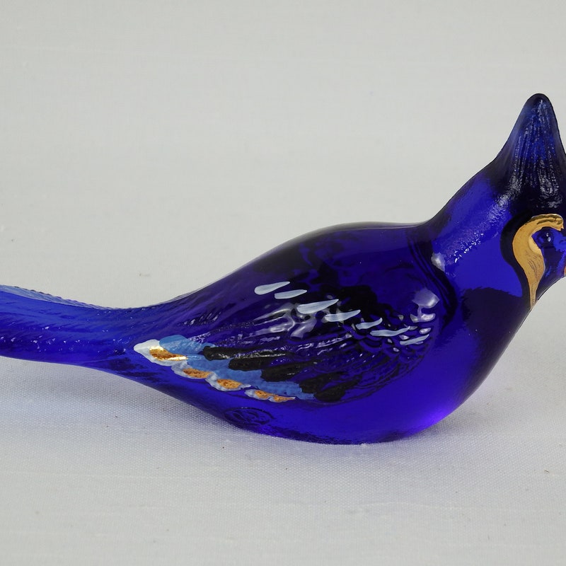 Fenton Glass Bird - Etsy