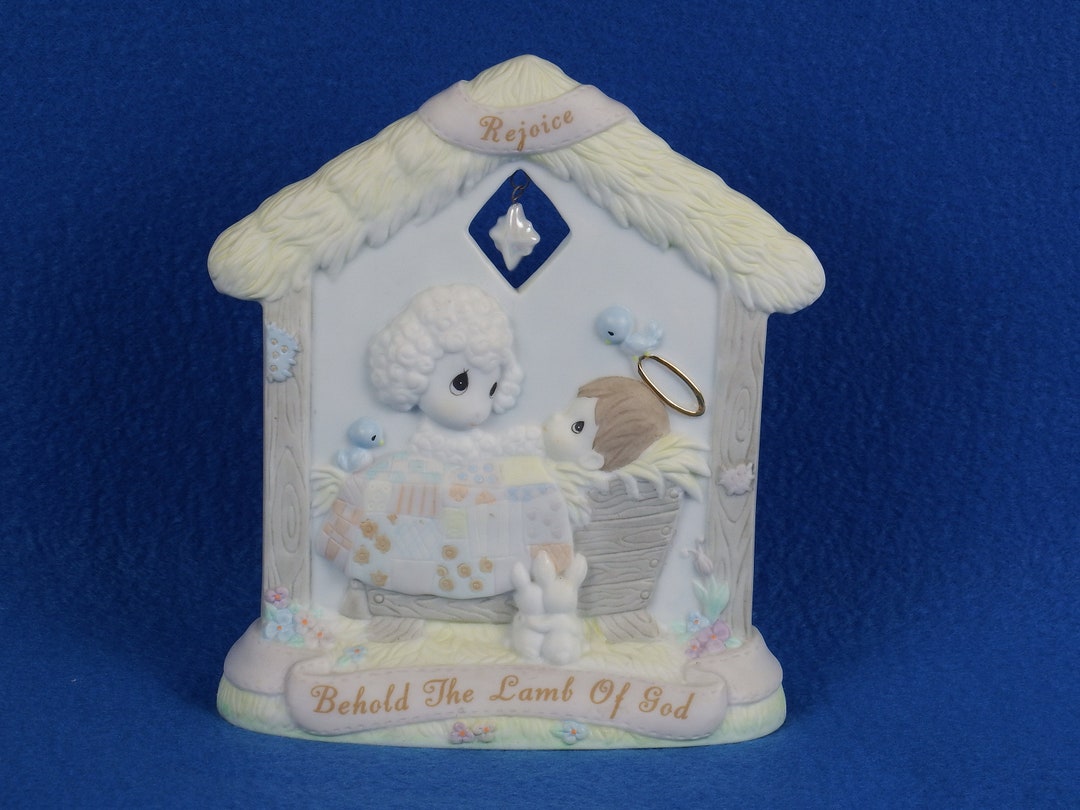 Precious Moments Behold the Lamb of God Porcelain Figurine, Enesco ...