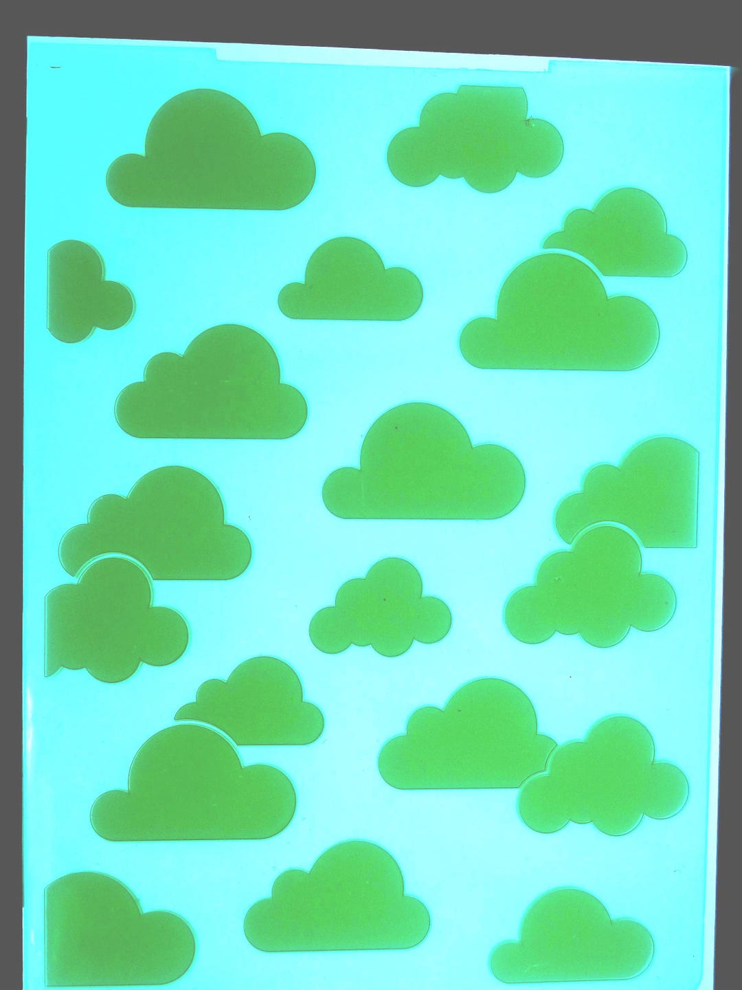 Nothing but Clouds Embossing Folder - Etsy