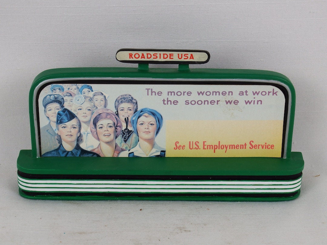Roadside USA Sign, the More Women at Work, the Sooner We Win, See US ...