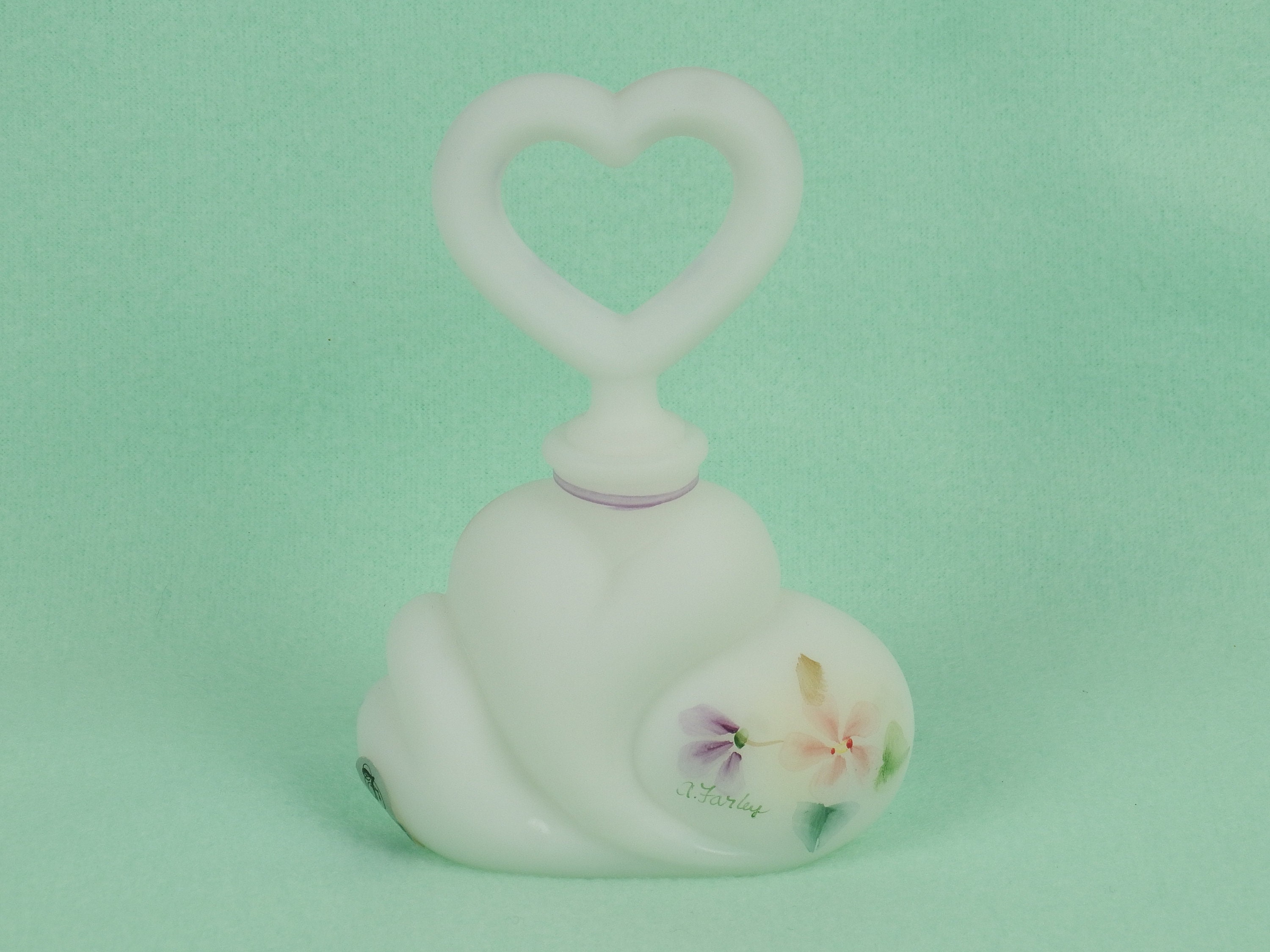 Fenton Art Glass Limited Edition 851 Shelly Fenton Signature Soft Matte ...