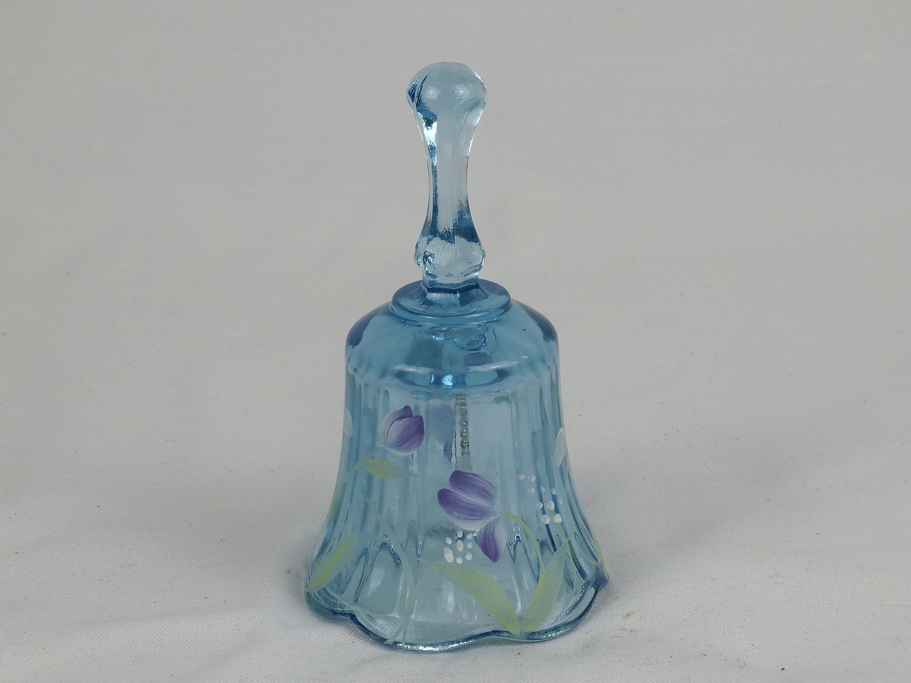 Fenton Art Glass Mini Blue Bell, Fenton Art Glass, Fenton Bell, Blue ...
