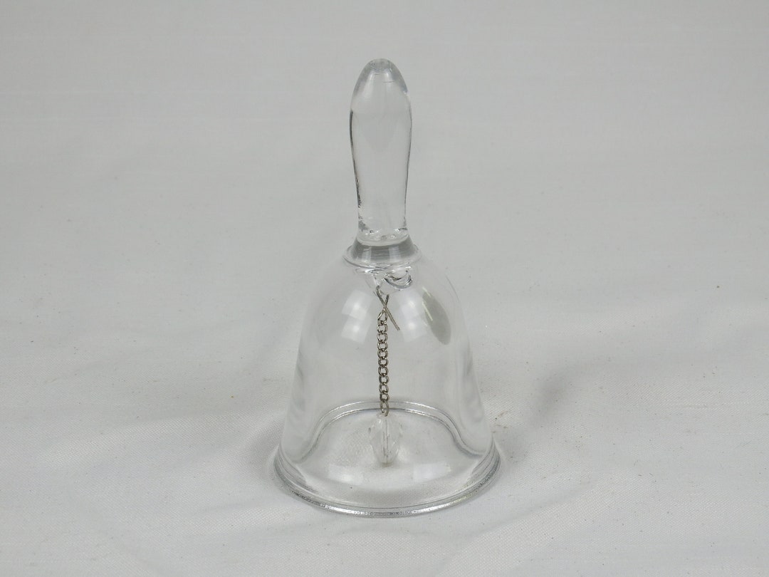 Fenton Art Glass Mini Clear Bell Fenton Bell Fenton Mini - Etsy