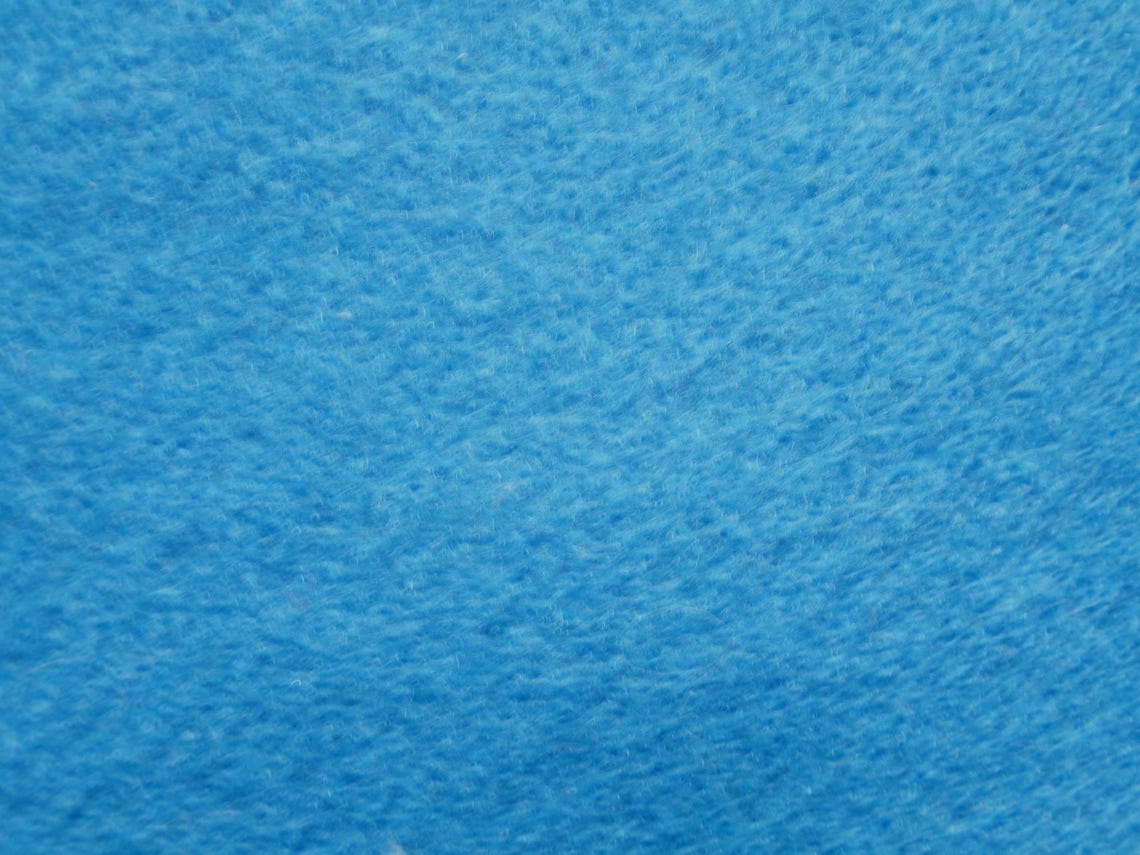 Medium Blue Felt Fabric: 1/2 Yard (18x21 Inch) - Etsy
