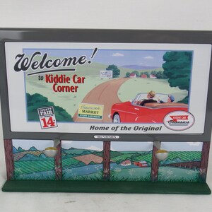 Limited Edition Hallmark Kiddie Car Classics 1997 Two-sided Kc's Garage ...