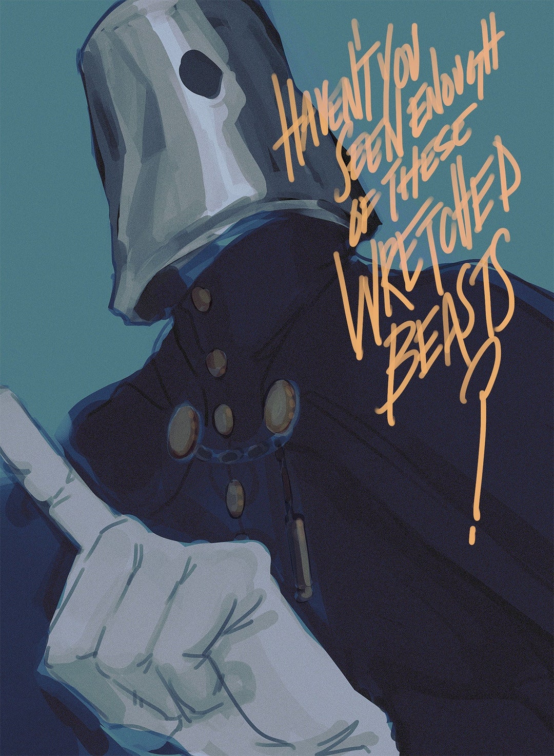 Valtr, Master of the League Postcard (bloodborne) - Etsy