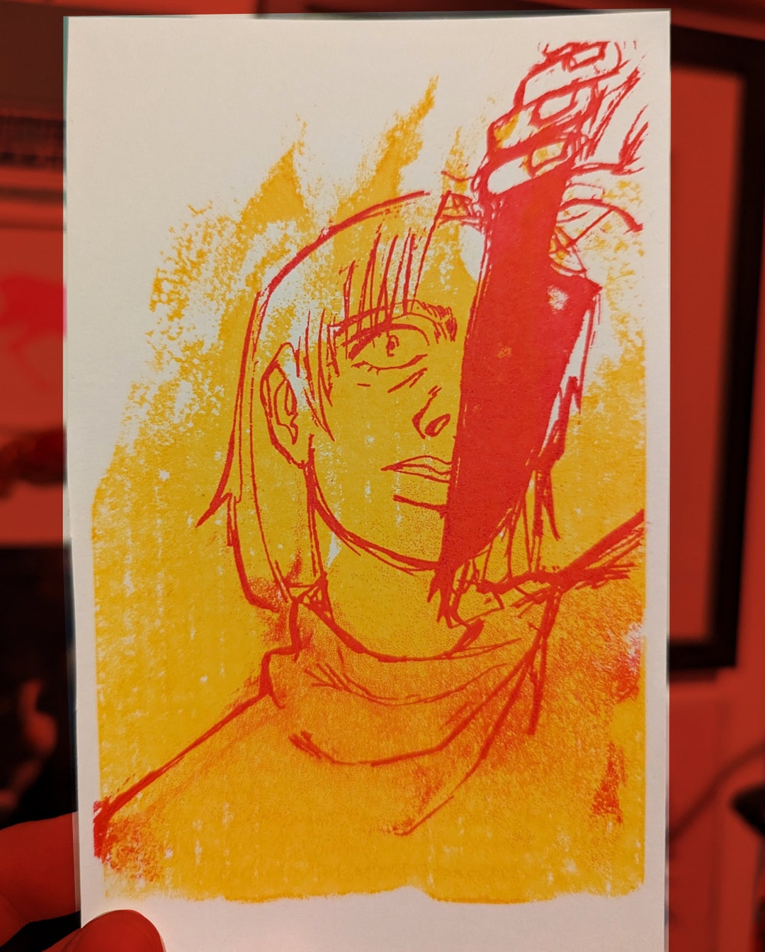 Angela Orosco (silent Hill) Print Gocco Screenprint Postcard - Etsy