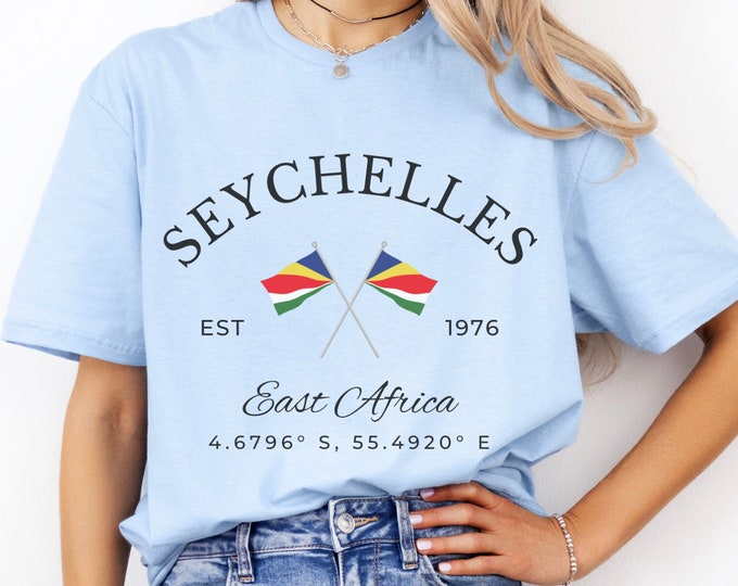 Seychelles Flag Emblem Stickers - Etsy