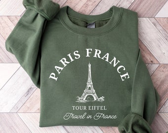 Paris Shirt France Sweatshirt Paris Eiffel Tower Shirt French ...
