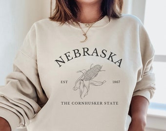 Nebraska Script Huskers Sweatshirt Script Huskers Hoodie - Etsy