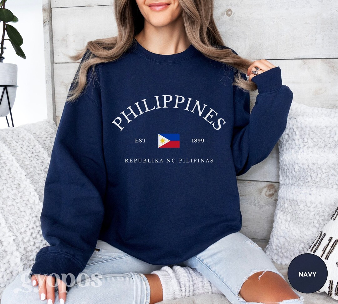Philippines Sweatshirt, Philippines Crewneck, Philippines Shirt ...