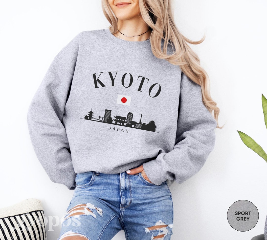Kyoto Japan Skyline Shirt, Kyoto Japan Sweatshirt for Travel Lover ...