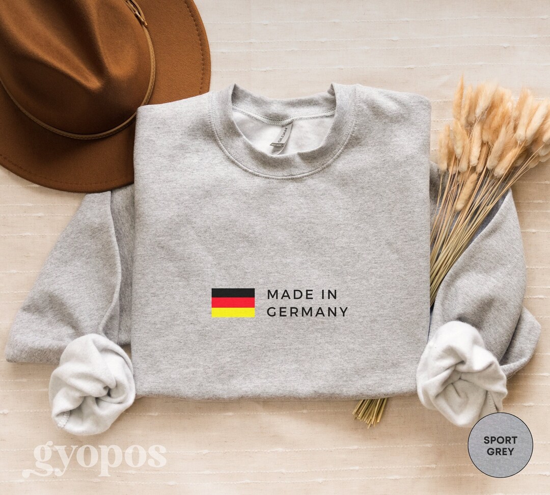 Made in Germany Sweatshirt, Germany Hoodie, Germany Shirt, Germany Gift ...