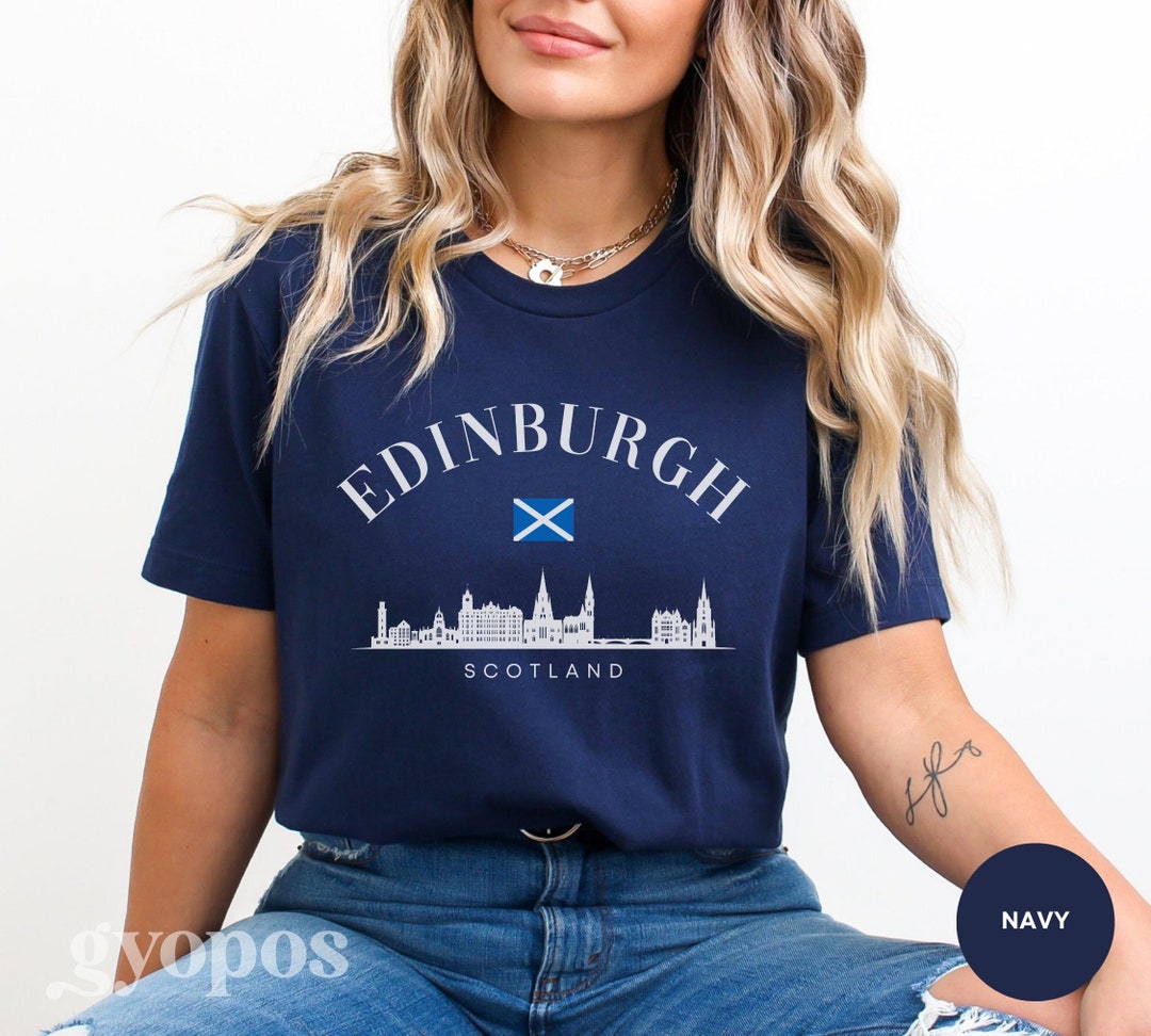 Edinburgh Shirt, Scotland Shirt, Vintage Shirt, Edinburgh Sweatshirt ...