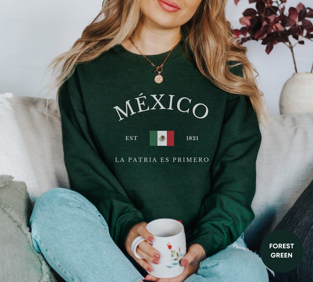Mexico Sweatshirt, Mexico Crewneck, Mexico Shirt, Mexico Gift, Mexico ...