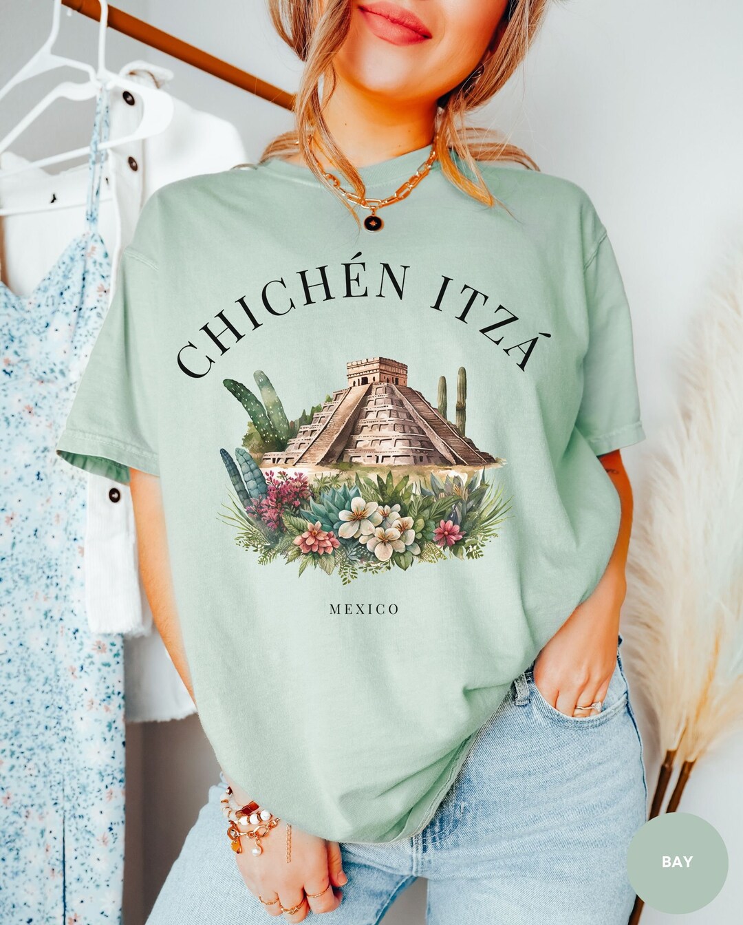 Chichen Itza Mexico Shirt, Mexico Tshirt, Mexico Trip, Travel Shirt ...
