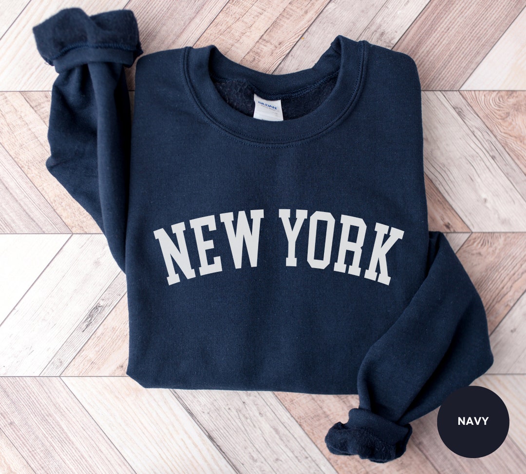 New York Sweatshirt, New York Shirt, New York Crewneck Sweater, US ...