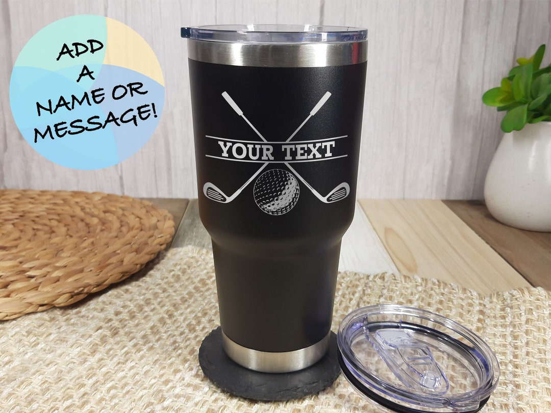 Golf Tumbler, Golf Personalized Tumbler, Golf Gift, Personalized ...
