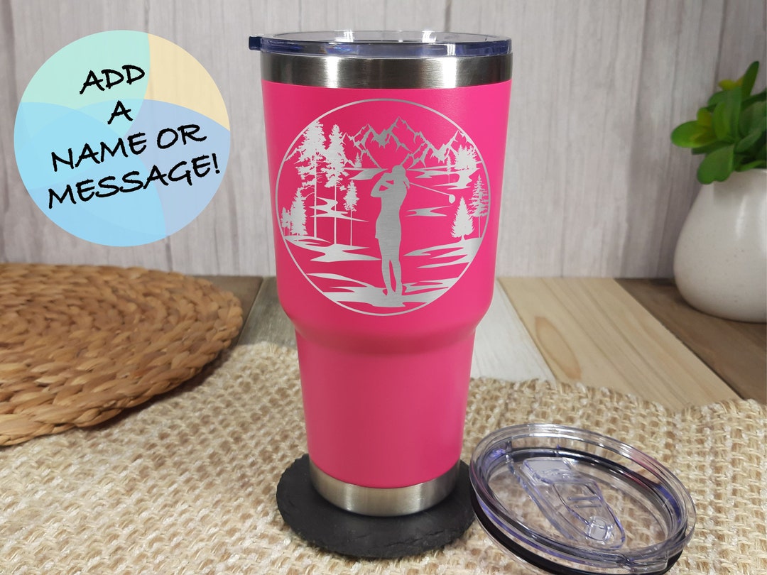 Golf Tumbler, Golf Personalized Tumbler, Golf Gift, Personalized ...