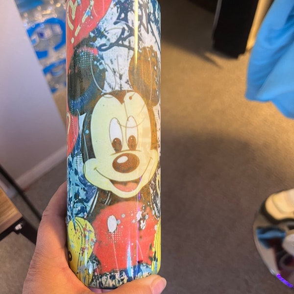 Mickey Mouse Flask - Etsy