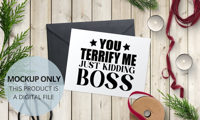 Boss SVG, You Terrify Me Boss SVG, Funny Boss SVG, Funny Saying for ...