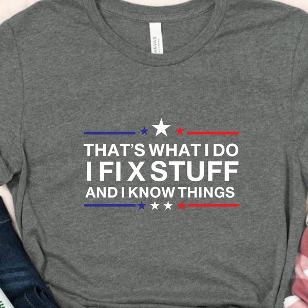 I Fix Things T Shirt - Etsy