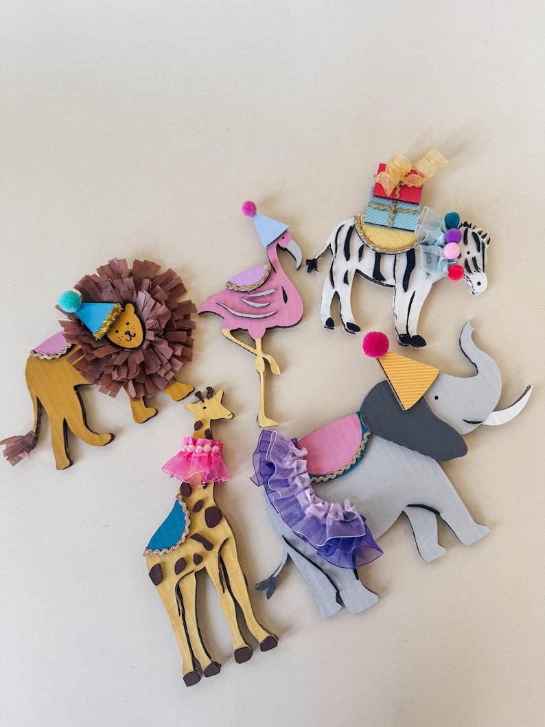 Party Animals Party Favors/decor - Etsy