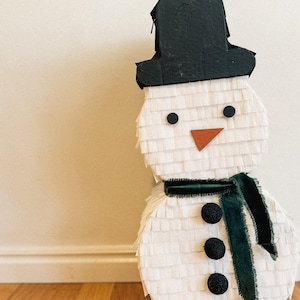 Large Snowman Piñata - Etsy