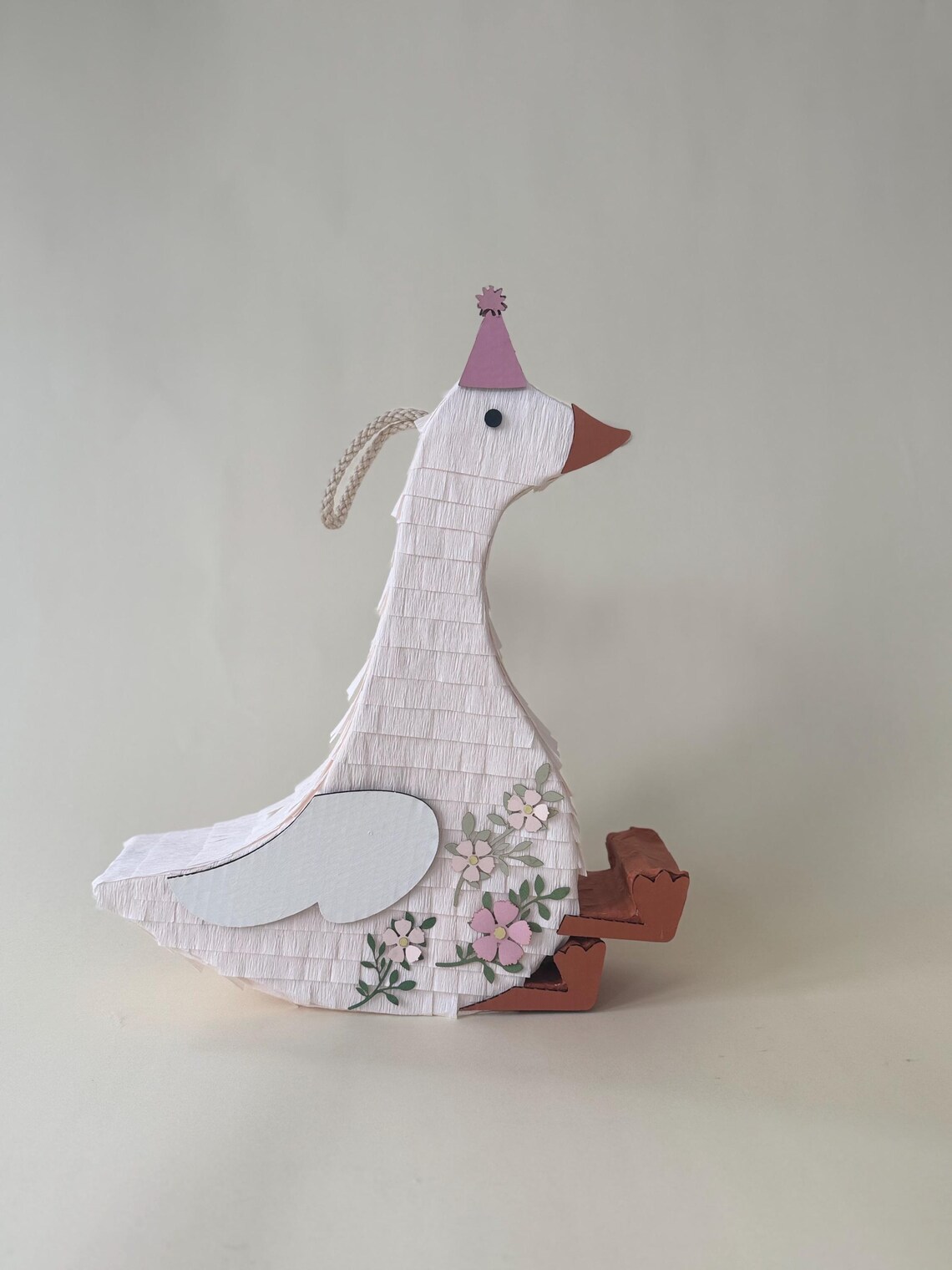 Sitting Party Goose Piñata – Handcrafted Decorative Delight for Kids ...