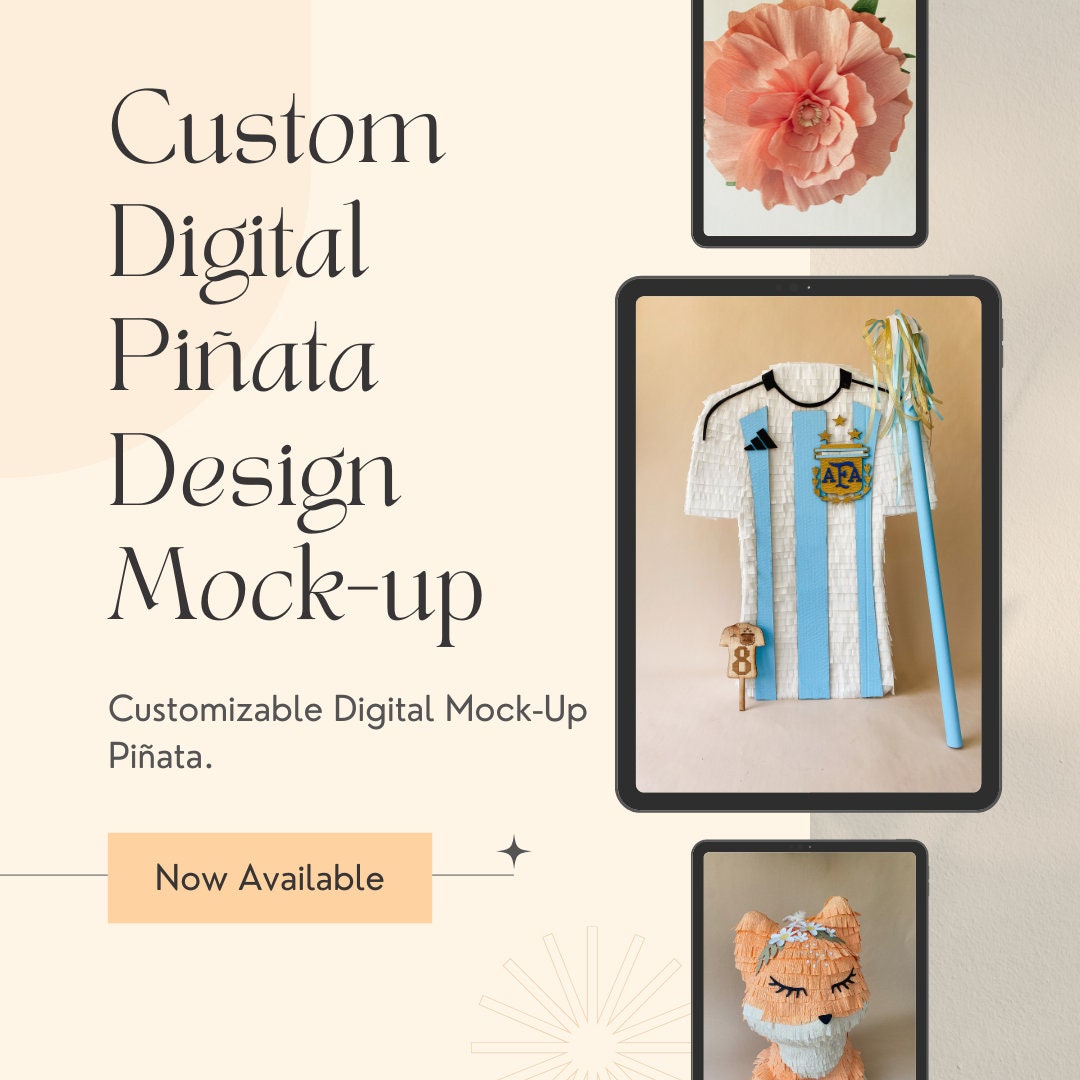 Custom Piñata Design Mock-up - Etsy
