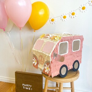 Groovy '60s Volkswagen Van Piñata - Retro Fun for Parties and Events - Etsy