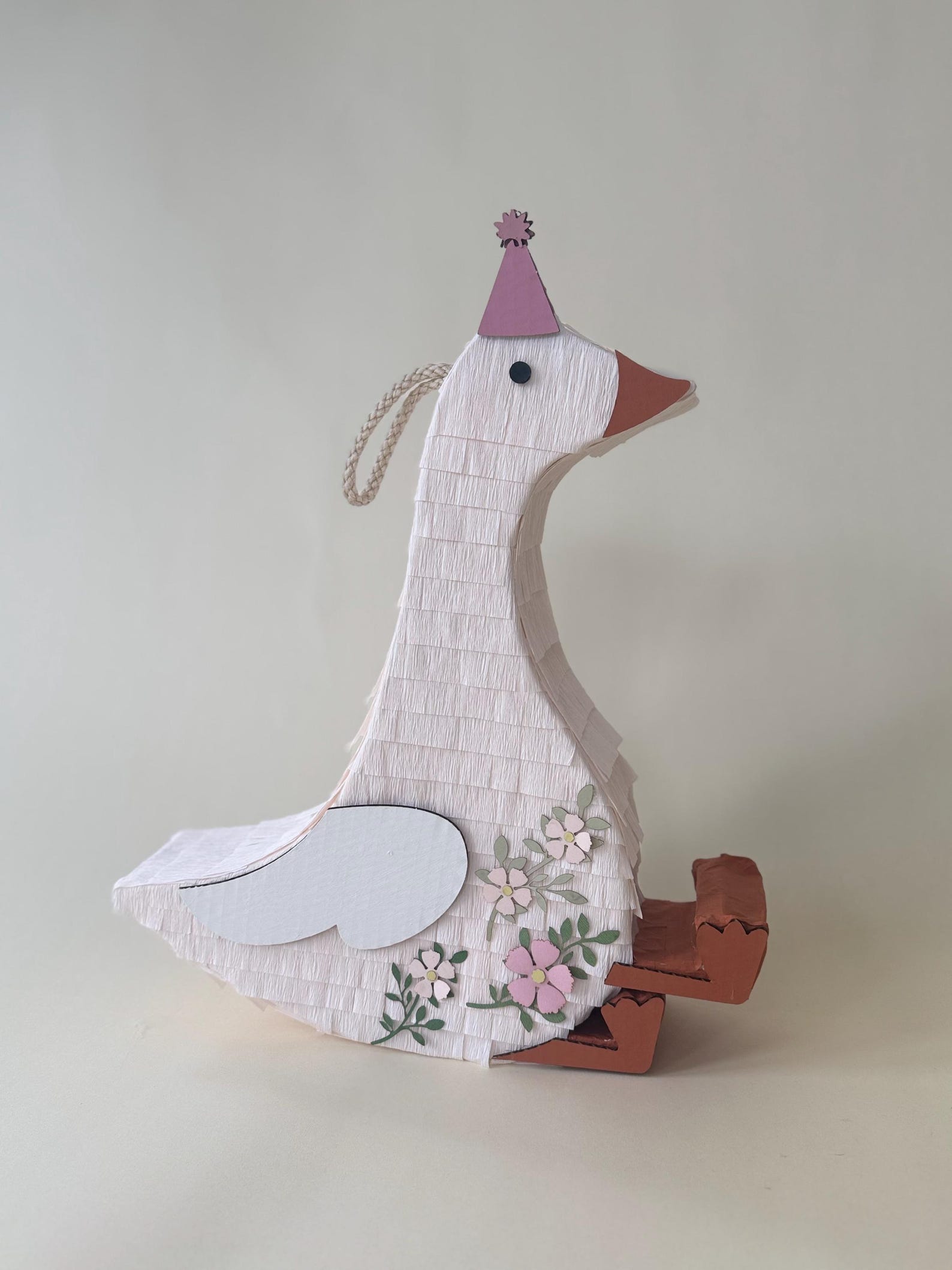 Sitting Party Goose Piñata – Handcrafted Decorative Delight for Kids ...