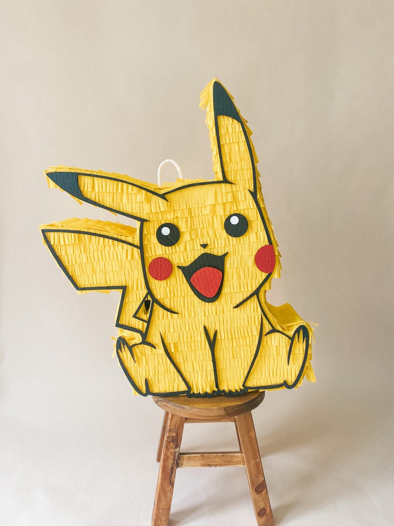 Electrifying Pikachu Piñata Spark up Your Party With Pokémon Fun - Etsy