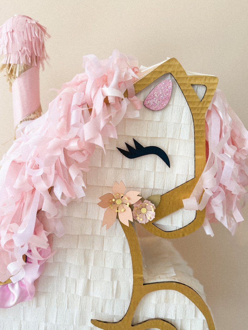 Enchanting Carousel Horse Piñata Large, Customizable, Ideal for ...
