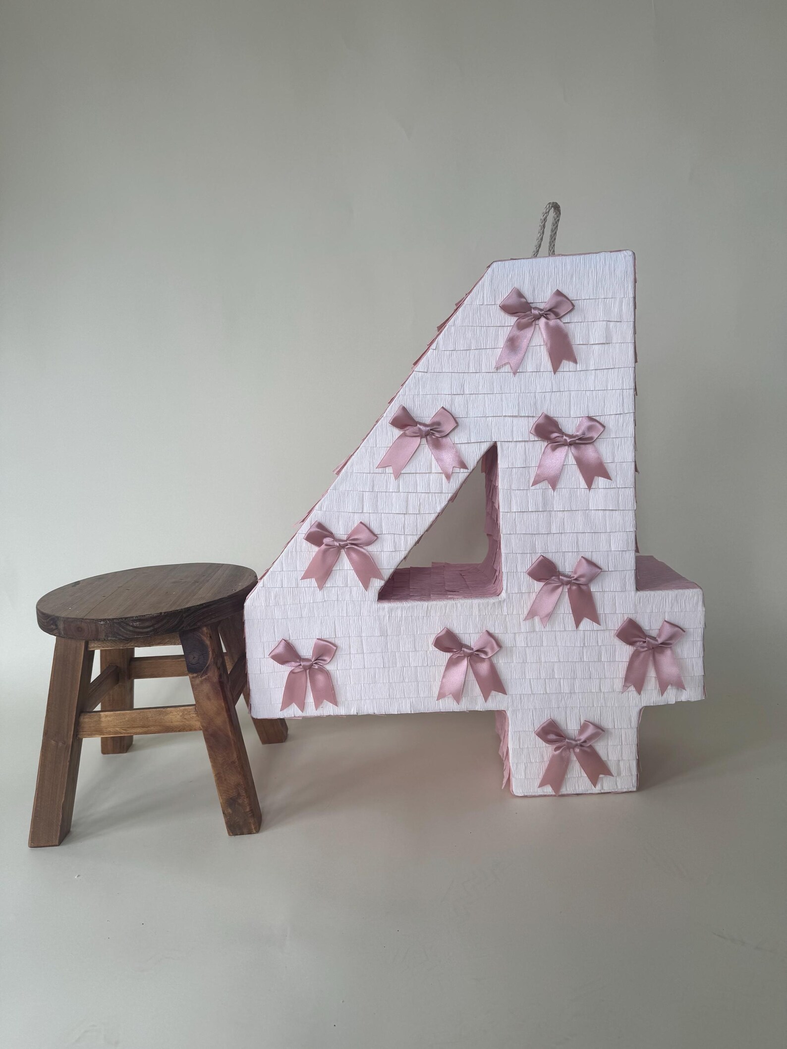 Number Piñata With Bow Details - Etsy